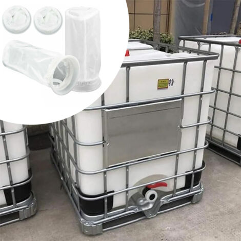 Set aus 4 Nylon-IBC-Filter für Regenwassertank IBC 1000 Liter, Nylon ...