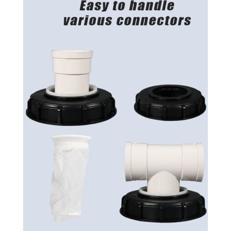 Set aus 4 Nylon-IBC-Filter für Regenwassertank IBC 1000 Liter, Nylon ...