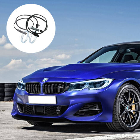 2x ABS-SENSOR + 2x ABS-HÜLLE HINTEN FÜR BMW 1er E81 E87 3er E90 E91 E92 ...