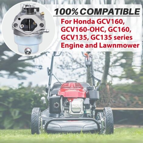 Vergaser für Honda GCV160 GCV135 GC160 GC135 GCV160-OHC Motor und Rasenmäher, JRISBO Zubehör ...