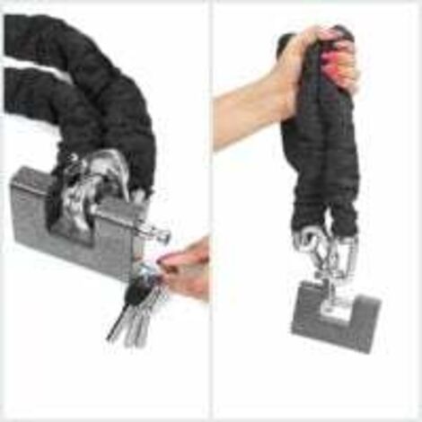 Candado de exterior resistente con 4 llaves - candado grande de acero ...