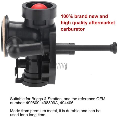 Carburador Carb adaptable a 499809 498809A 494406, carburador de metal ...