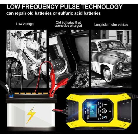 Auto 7 Pro Chargeur Batterie Mode Demploi