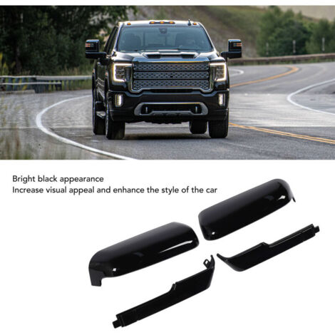 1 paire de coques de rétroviseur de remorquage 84468910 Noir brillant ...