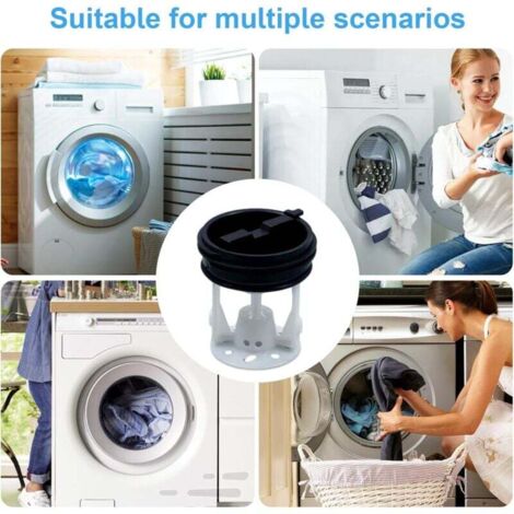 Pompe de vidange de lave-linge, couvercle de bouton, joint de sortie de ...