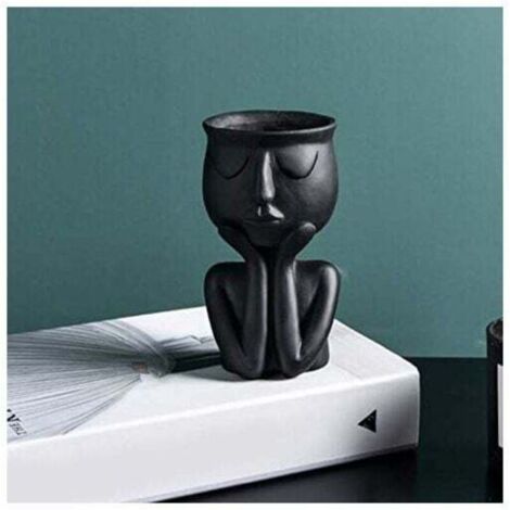 Creative Vase en forme de personnage nordique, plantes succulentes, pot ...