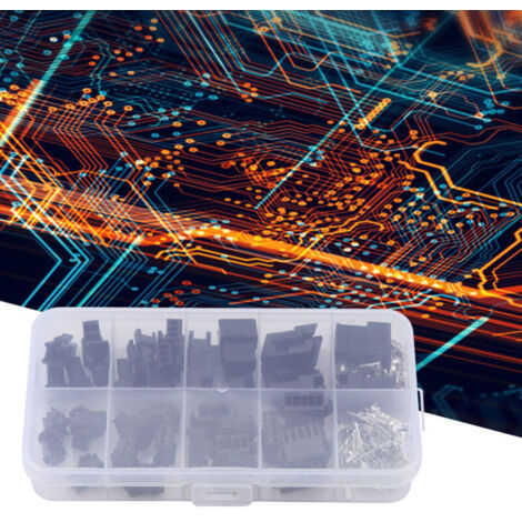 200PCS SM Plug Connector 2/3/4/5PIN Male Female Wire Jumper Pin Header ...