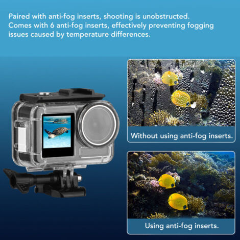 Boîtier étanche pour caméra d'action Boîtier de protection sous-marine ...