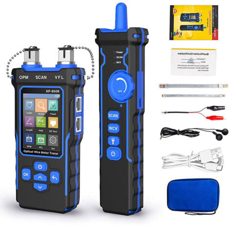 Testeur de câbles réseau avec wattmètre optique à 7 longueurs d'onde ...