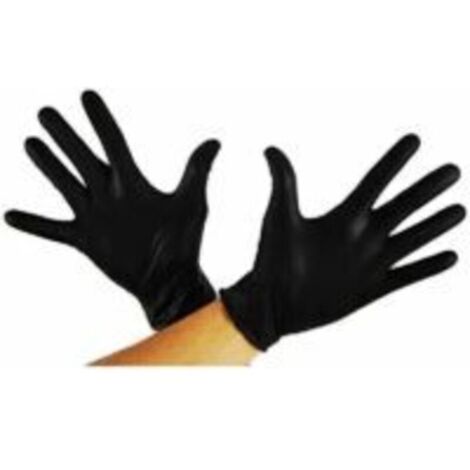 Gants nitrile taille M (100 unités), Gants nitrile jetables, Gants ...