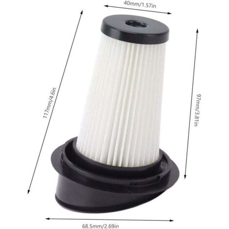 2 Filtre de Remplacement pour Rowenta Aspirateur Balais RH6543 RH6545WH ...