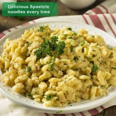 Machine à spaetzle en acier inoxydable Outil de cuisson pour machine à ...
