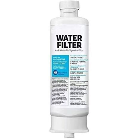 2x Compatible Samsung Refrigerator Water Filter DA97-17376B ...