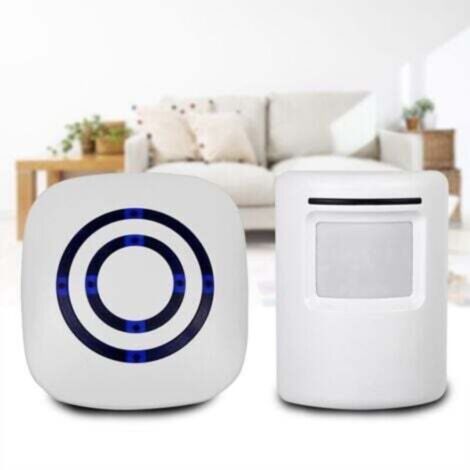 Driveway Patrol Garage Motion Sensor Wireless Alert Secure System Alarm ...