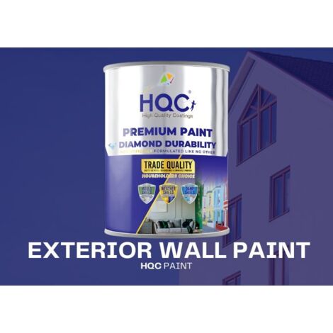 HQC Exterior Wall Insulating Paint - Weatherproof, Heat Reflecting ...
