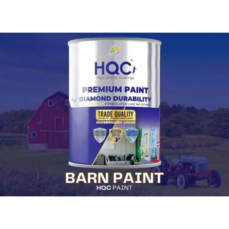 HQC Barn Paint - Long-lasting Barn, Shed, Fence And All Other Wood ...