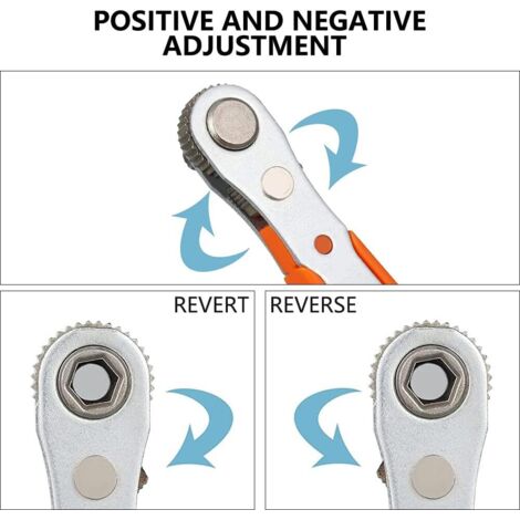 APEX Mini Clés à Cliquet 1/4" Entraînement Couple Tournevis Cruciforme ...