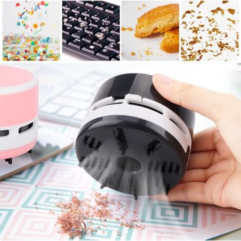 APEX Aspirateur de Table Mini Crumb Vacuum Cleaner Aspirateur de Bureau ...