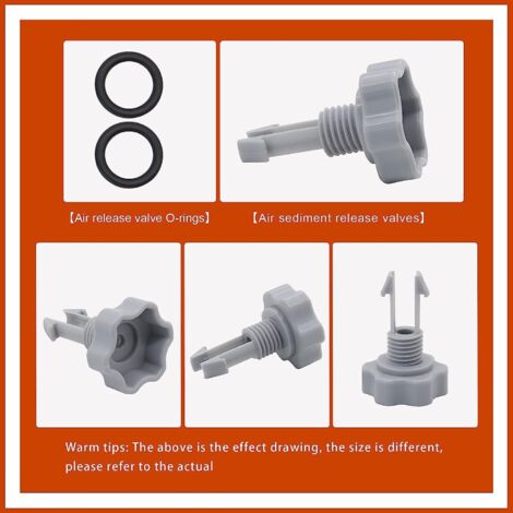 Soupape de décharge d'air Intex 25002 + Joint torique de rechange pour ...