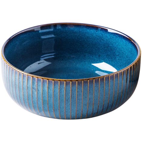 Saladier en céramique, grand saladier en porcelaine, bol à soupe...