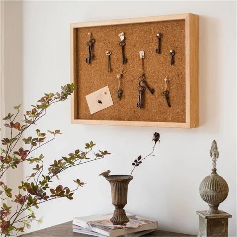 Cache compteur électrique en bois – 32x64x8 cm – décoration murale ...