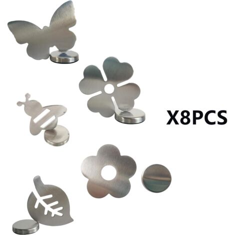 Lot de 8 poids de nappe robustes en acier antidérapant pour intérieur ...