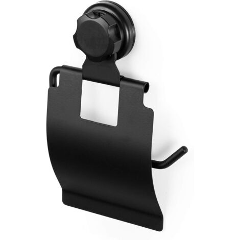 BESTLOCK Black - Porte-Rouleau de Papier Toilette, Taille M, Noir, 14 ...