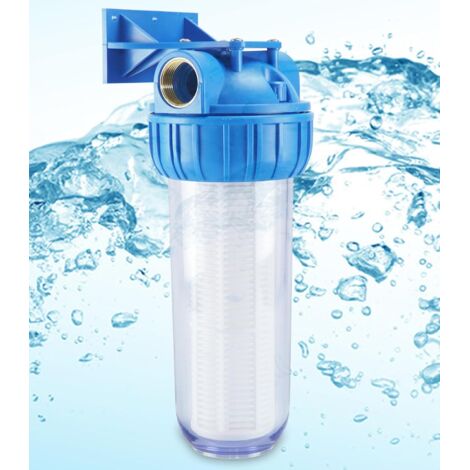 Prefiltro de agua doméstico de 1 pulgada para bomba de jardín, filtro ...