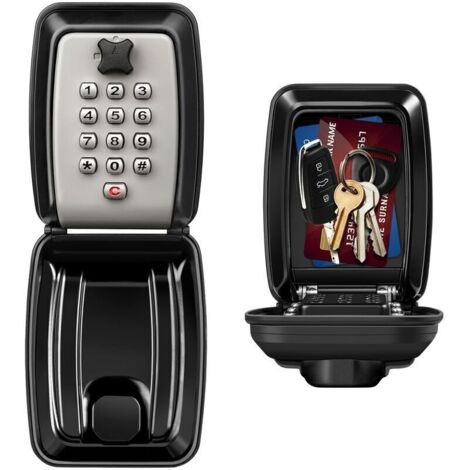 Caja de llaves de seguridad para exteriores, caja de llaves grande de ...