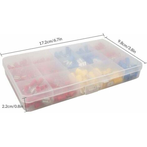 Paquete de 280 terminales eléctricos aislados - Herramienta de crimpado ...