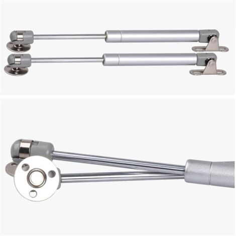 Juego de 2 resortes de gas, bisagra de cofre, resorte de gas de 120 N ...