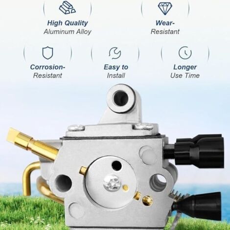 Kit de carburador 1137-120-0621 para motosierras MS194 MS194T MS194TC ...