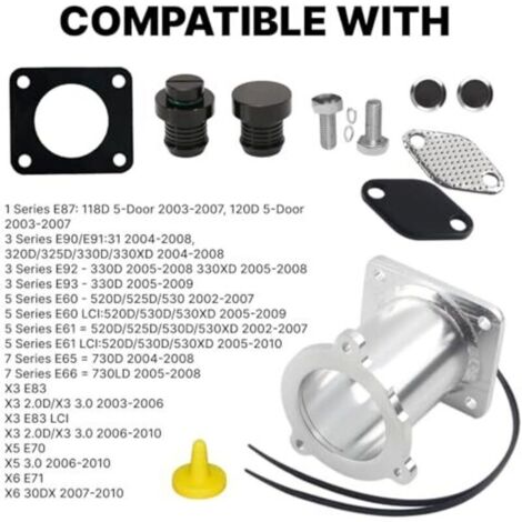 Kit de extracción de válvula EGR para motores diésel M47N2 y M57N2, E87 ...