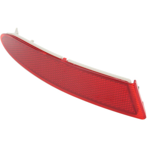 Reflector de parachoques trasero izquierdo, lente roja impermeable ...