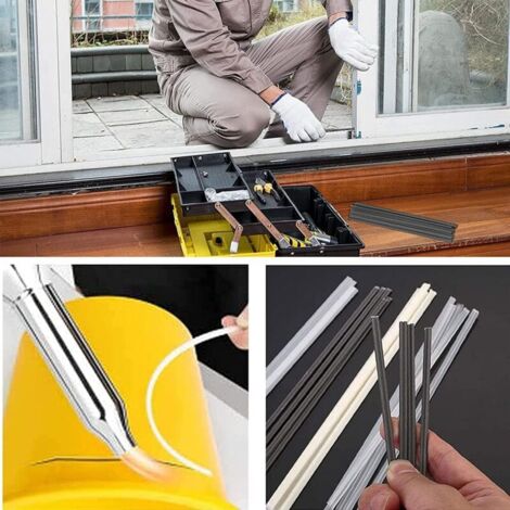 50 varillas de soldadura de plástico ABS/PP/PVC/PE, tubos de soldadura ...