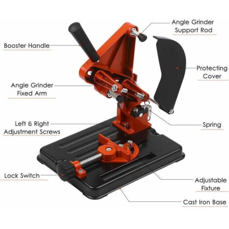 Support de meuleuse d'angle meuleuse d'angle tridimensionnelle ...