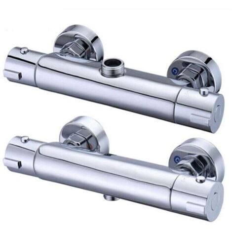 Mitigeur thermostatique mural , Mitigeur de douche thermostatique rond ...