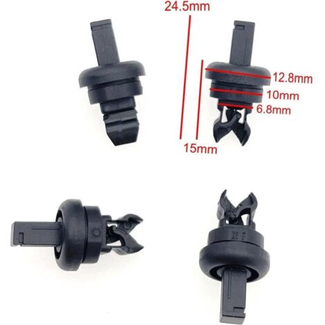 4x Clip pour étagère à colis coffre de voiture 79916JD00A, 7705099001 ...