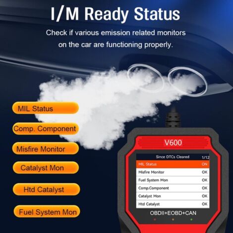 Valise Diagnostic Auto, Universel OBD2 Diagnostic Voiture Français ...