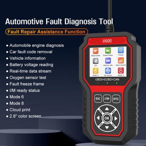 Valise Diagnostic Auto, Universel OBD2 Diagnostic Voiture Français ...