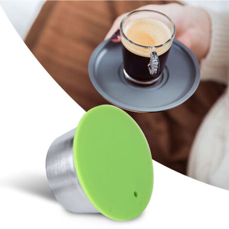 Capsule Rechargeable en Acier Inoxydable pour Cafetière, Dosette ...