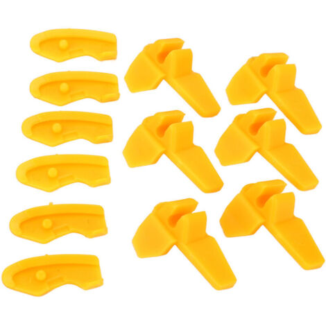 6 paires de têtes de canard de démontage de montage de machine de pneu ...