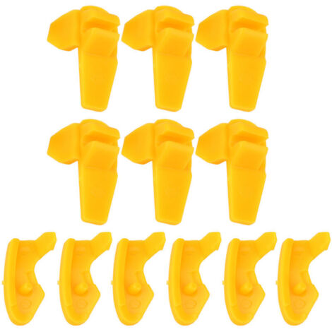 6 paires de têtes de canard de démontage de montage de machine de pneu ...