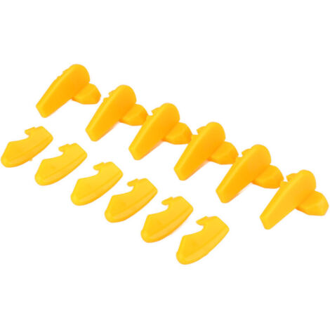 6 paires de têtes de canard de démontage de montage de machine de pneu ...