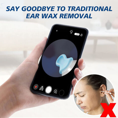 Otoscope Oreille, Camera Oreille 1296P HD Kit Camera Oreille d ...