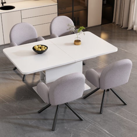 Set De Salle à Manger Avec Table à Manger Et 6 Chaises