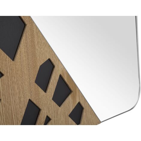 Décor en bois tissé élégant