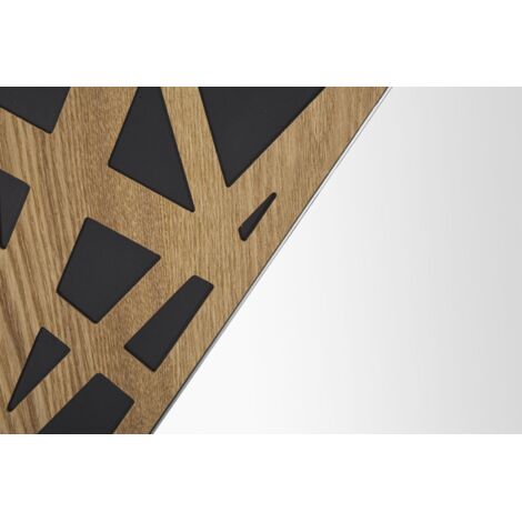 Décor en bois tissé élégant