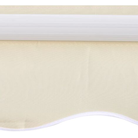 Toile d'auvent Crème 350x250 cm, Crème, 143702