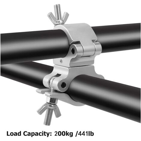 Truss O Clamp, Traverse Clamps, Hook Clamps Truss, 4-Pack 40-52mm Dual ...